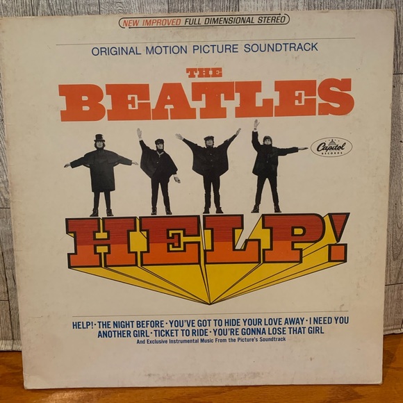 Capitol | Media | Vintage 969 The Beatles Help Original Motion Picture ...